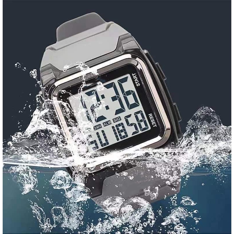 RELO Sport 511 waterproof fashion Digital watch for men women watch ...