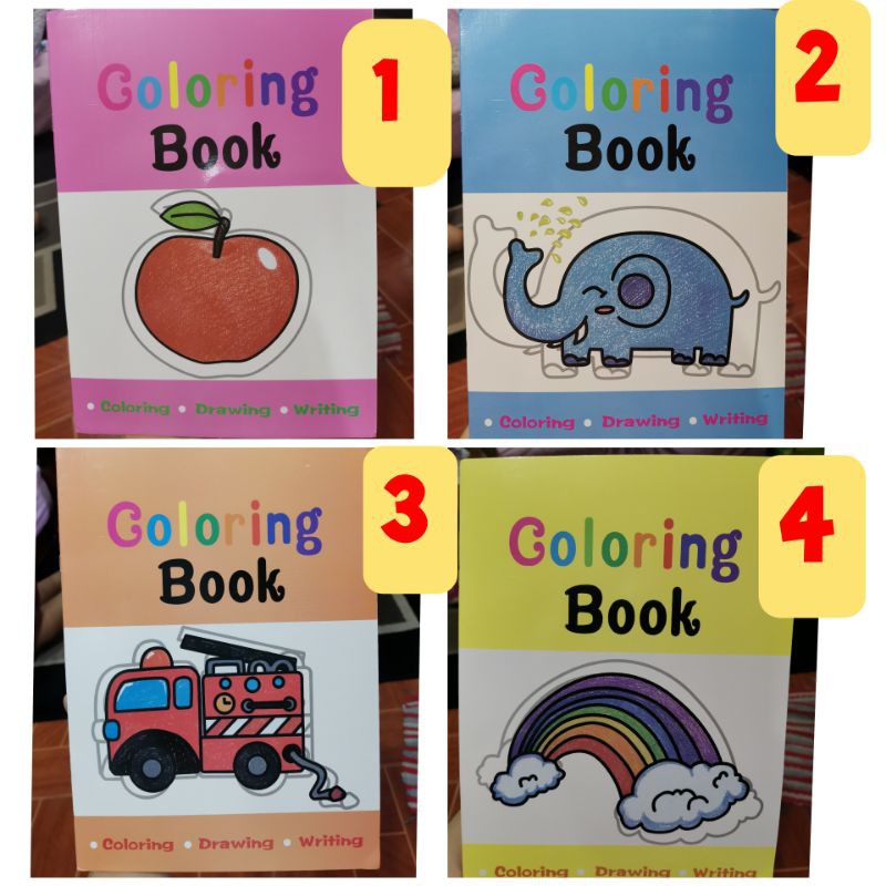 Copy the Color Coloring book for kids nursery kinder preschool | Shopee ...