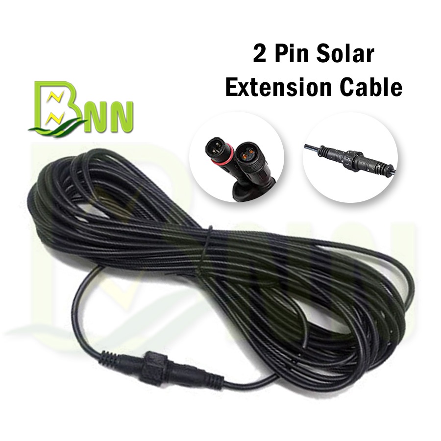 BNN 2-PIN 5 meters Solar Extension Cable Wire for Solar Streetlight ...