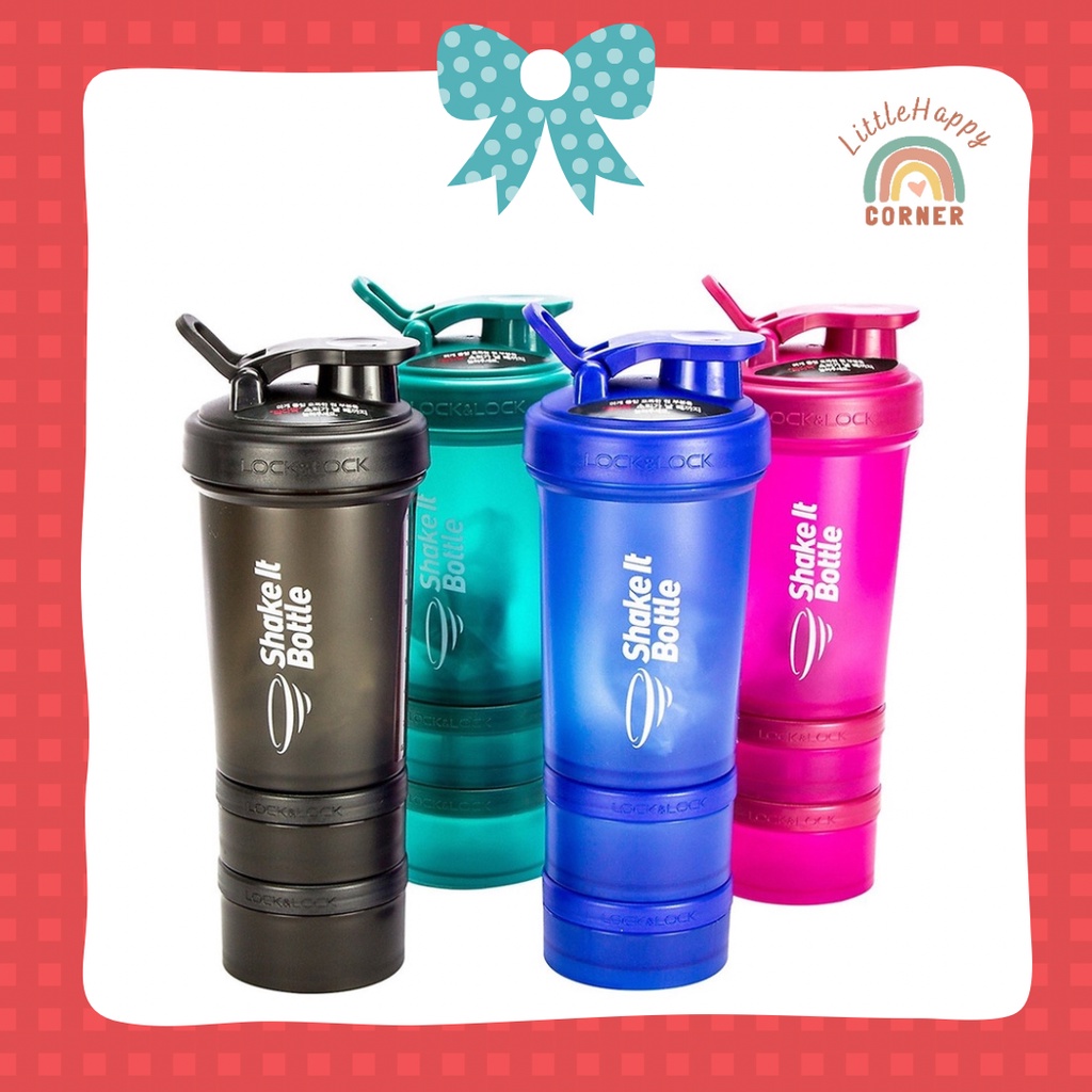 LOCK & LOCK Lock& Shake It HAP945 Shaker Bottle - Genuine Product | Shopee Philippines