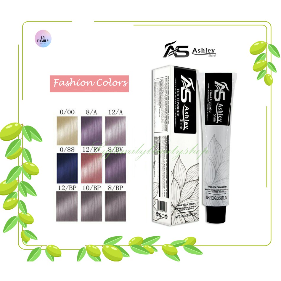 Ashley Hair Color Dye Tube 100ml (Fashion Colors) | Shopee Philippines