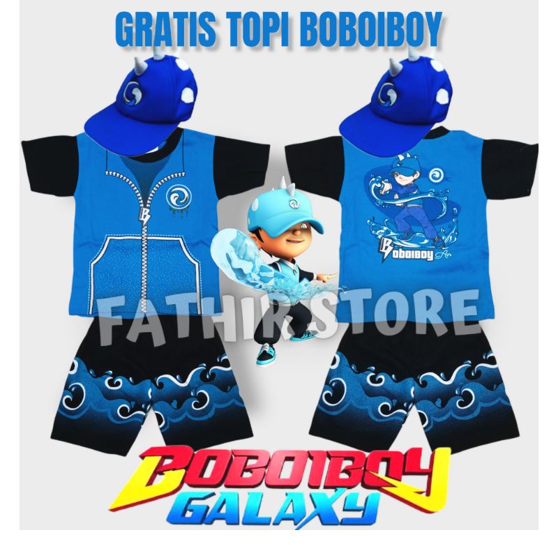 Boboiboy AIR Children's Clothes Free Hats/Boys Suits BOBOIBOY GALAXY ...