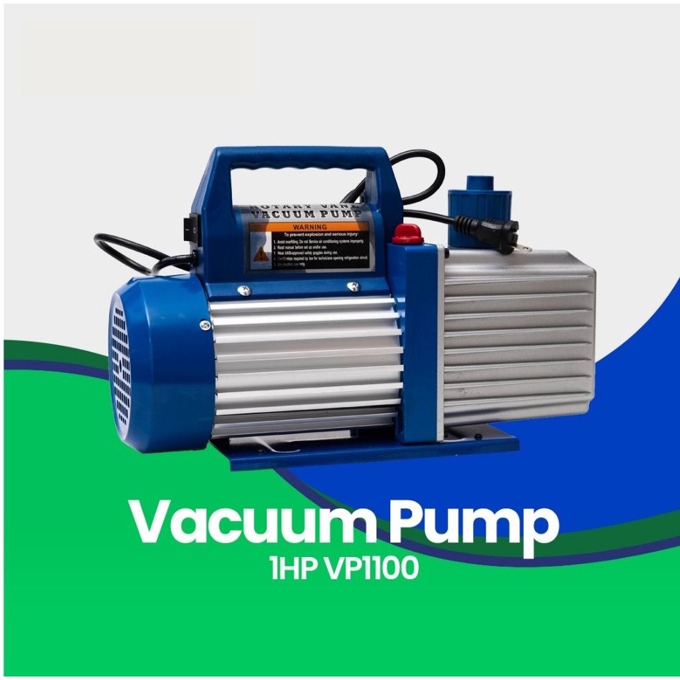 Vacuum Pump 1 HP Single Stage VP1100 (Brand New) (w/ 1 Free Vacuum Pump ...
