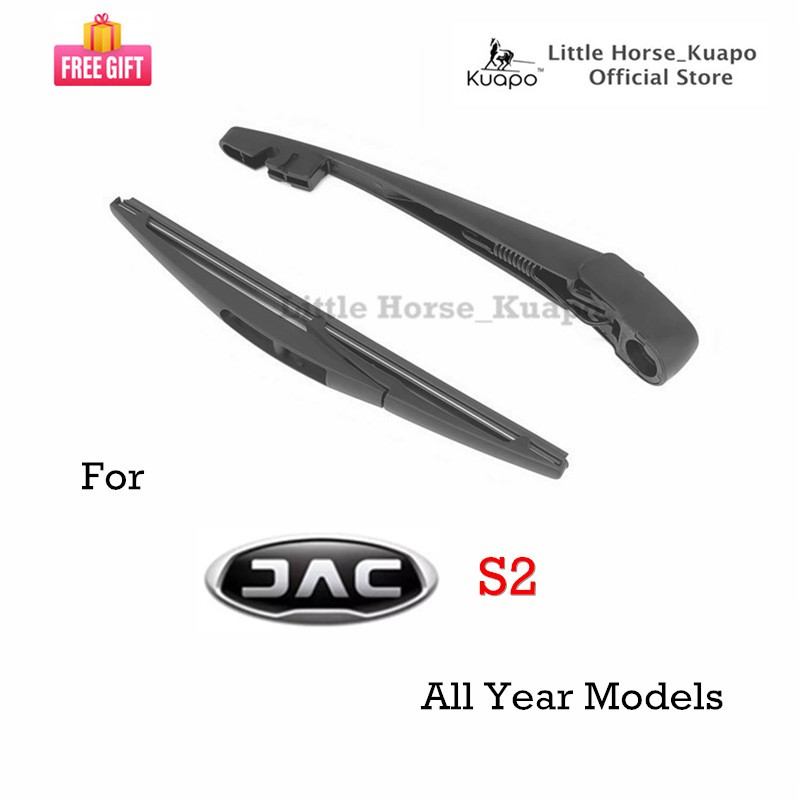JAC S2 Rear Wiper Assembly Set for all year S 2 Car Back Window Wipers ...