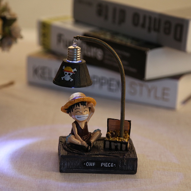 Anime One Piece Night Light Luffy Chopper Japanese Desktop Decoration ...