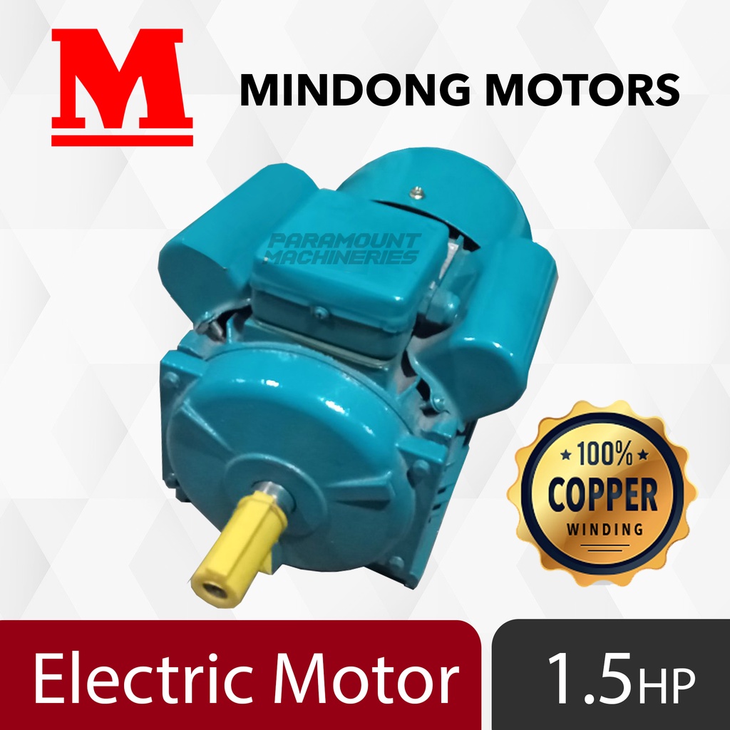MC Series Mindong 100% Copper 1.5HP Electric Motor Induction Motor ...