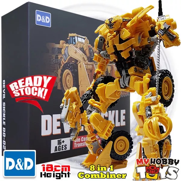D&D DD-02 Devil Sickle Studio Series KO Scrapper Devastator | Shopee ...