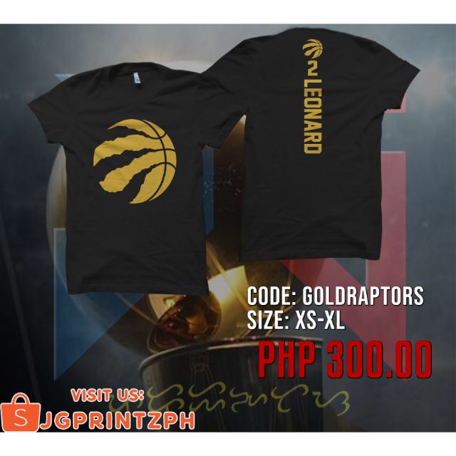 Toronto Raptors NBA Gold Limited Edition | Shopee Philippines