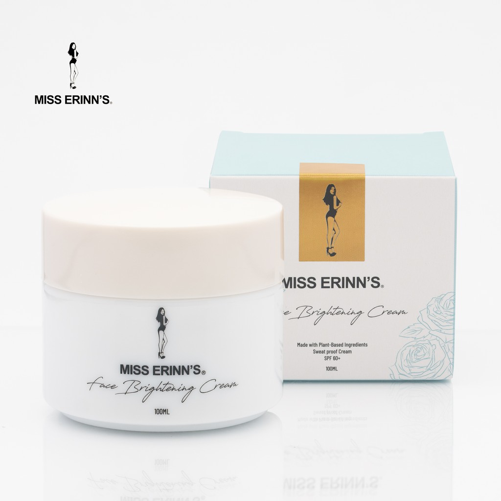 MISS ERINN'S Face Brightening Whitening Cream with Sunscreen SPF 60 ...