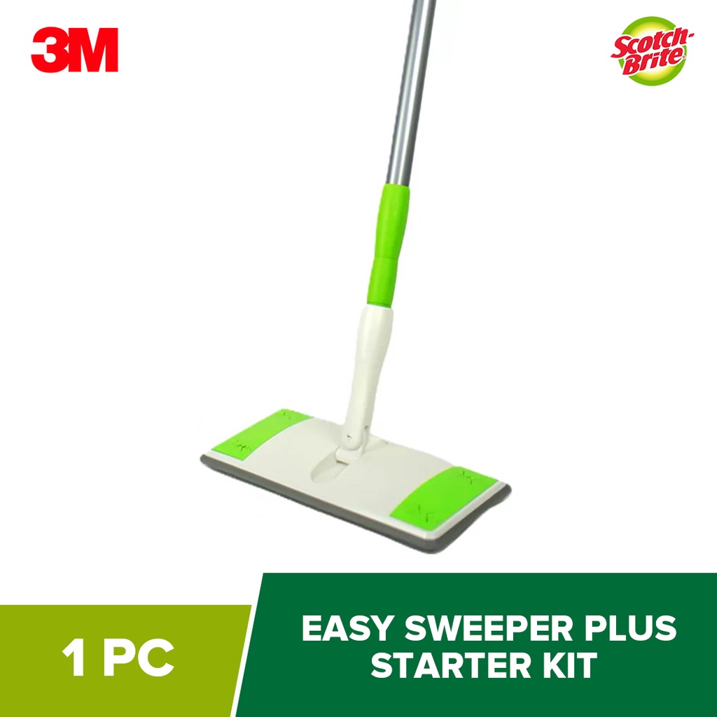 3M Scotch Brite Easy Sweeper Plus Starter Kit | Shopee Philippines