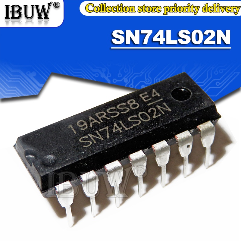 10PCS SN74LS02N DIP14 SN74LS02 74LS02N 74LS02 DIP Integrated IC | Shopee Philippines