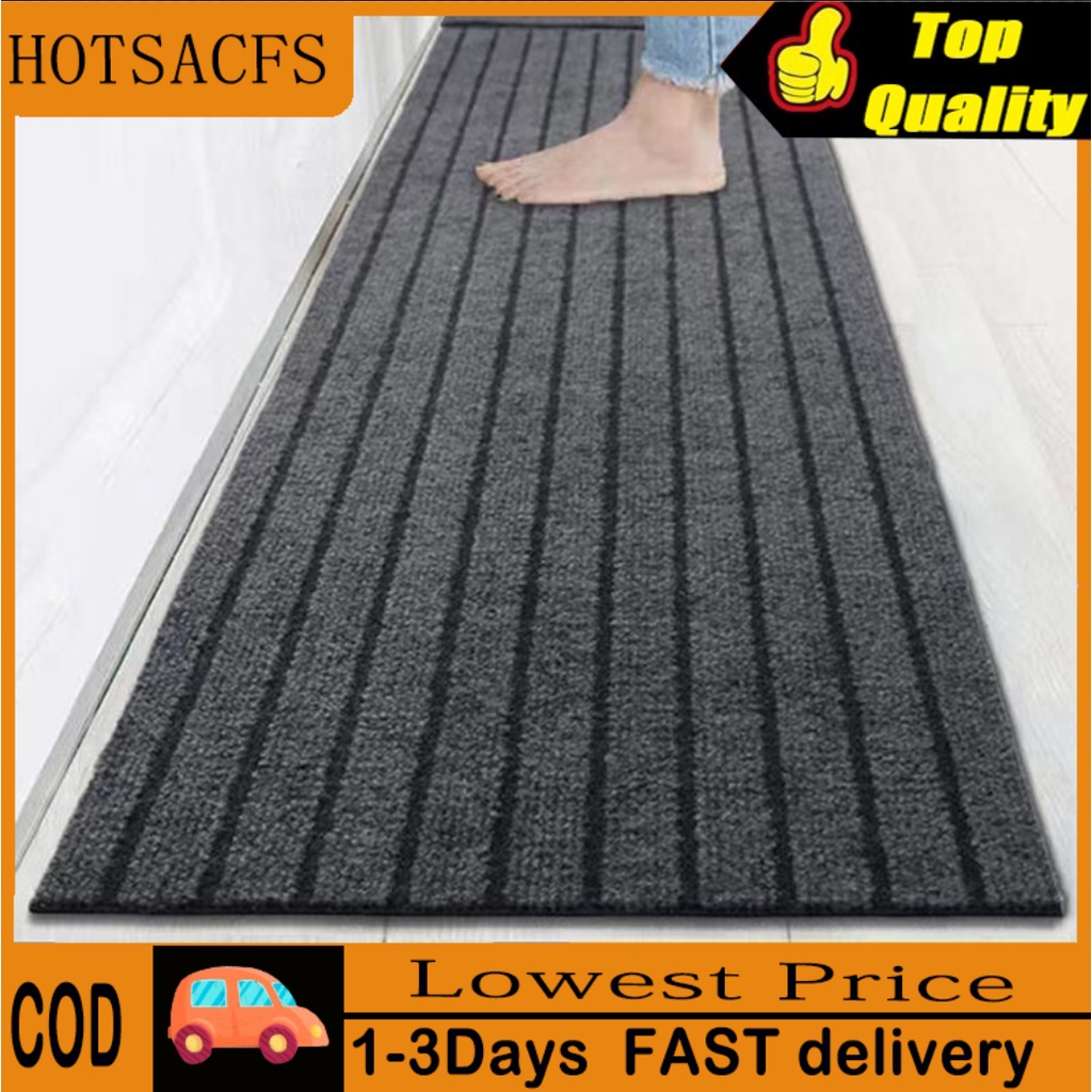 Strip Kitchen Floor Mat Non-Slip and Oilproof Waterproof Carpet Home ...