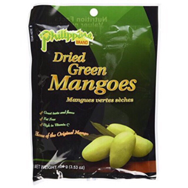 Dried Green Mangoes 100g for Souvenir | Shopee Philippines