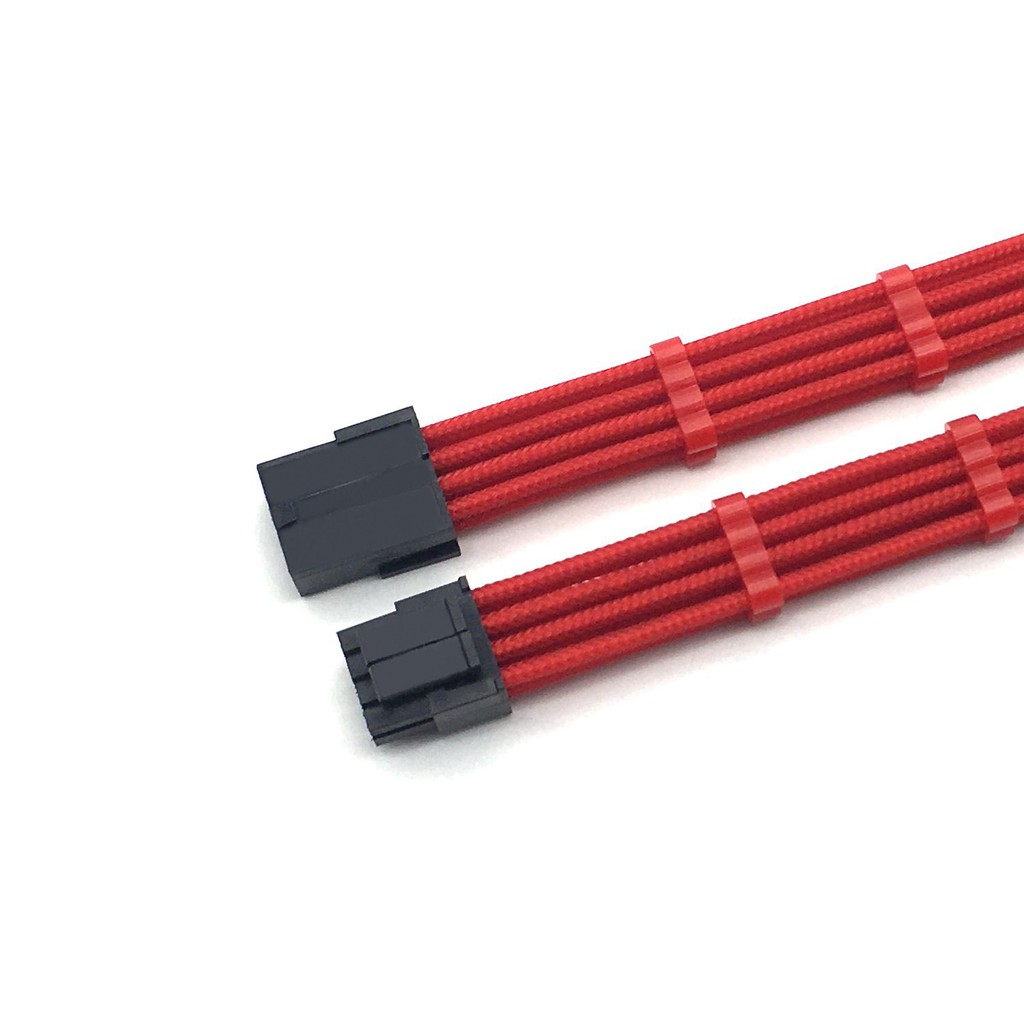 Custom Sleeved CPU 8Pin ATX 4+4Pin Power Extension Cable. | Shopee ...