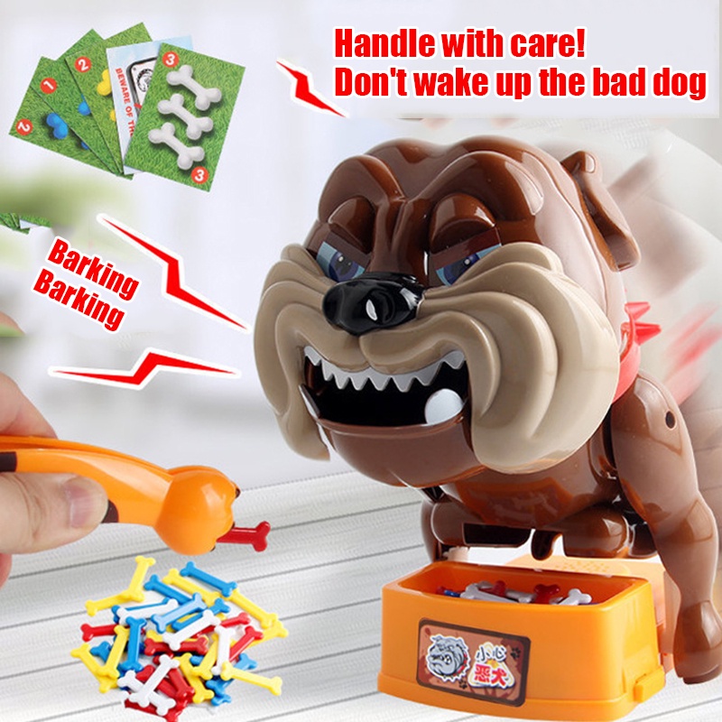 Creative evil dog bite hand toy board game parent-child interactive fun ...