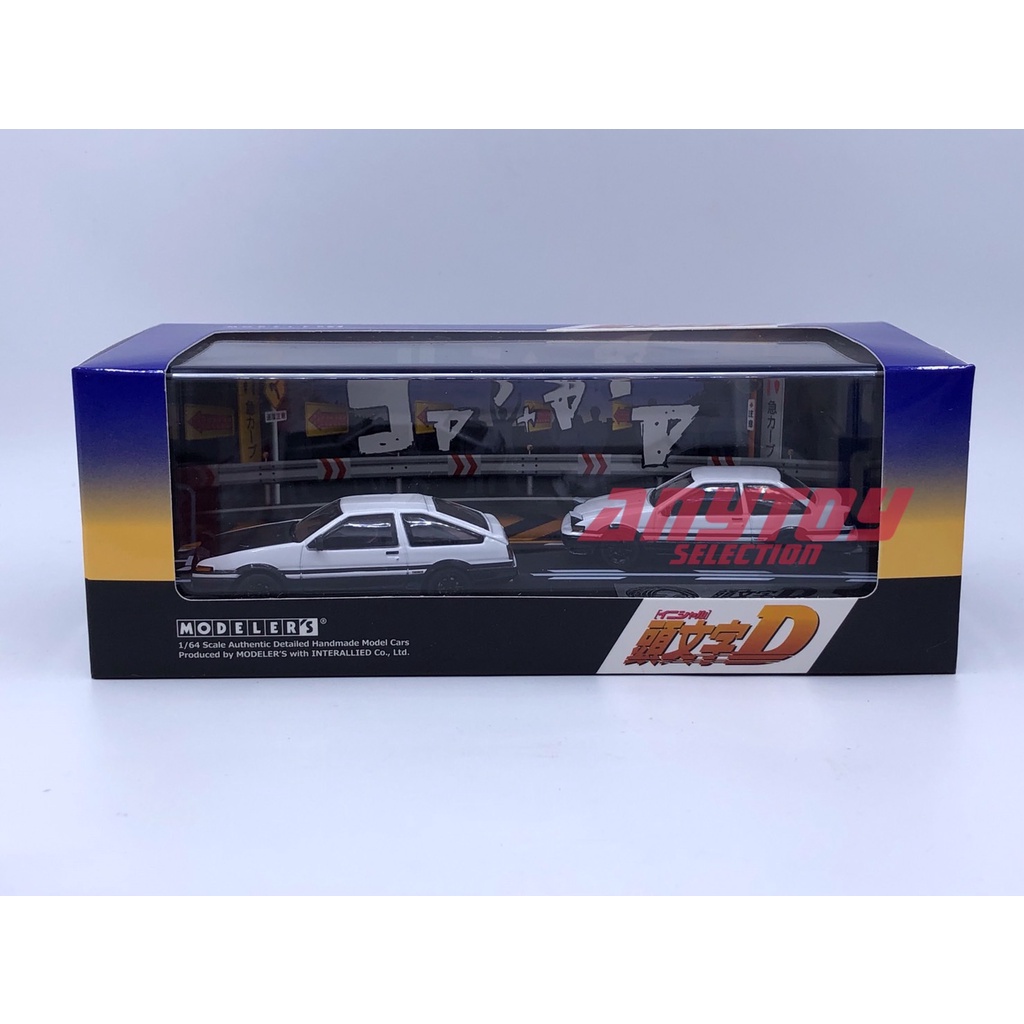 MODELER'S 1/64 INITIAL D SET VOL.1 TAKUMI FUJIWARA TOYOTA TRUENO AE86 ...