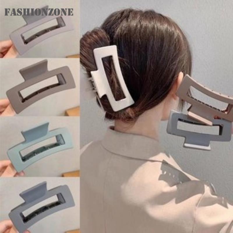 Large Frosted Plastic Hair Clamp Korean Fashion Hair Clap Claw Girls ...