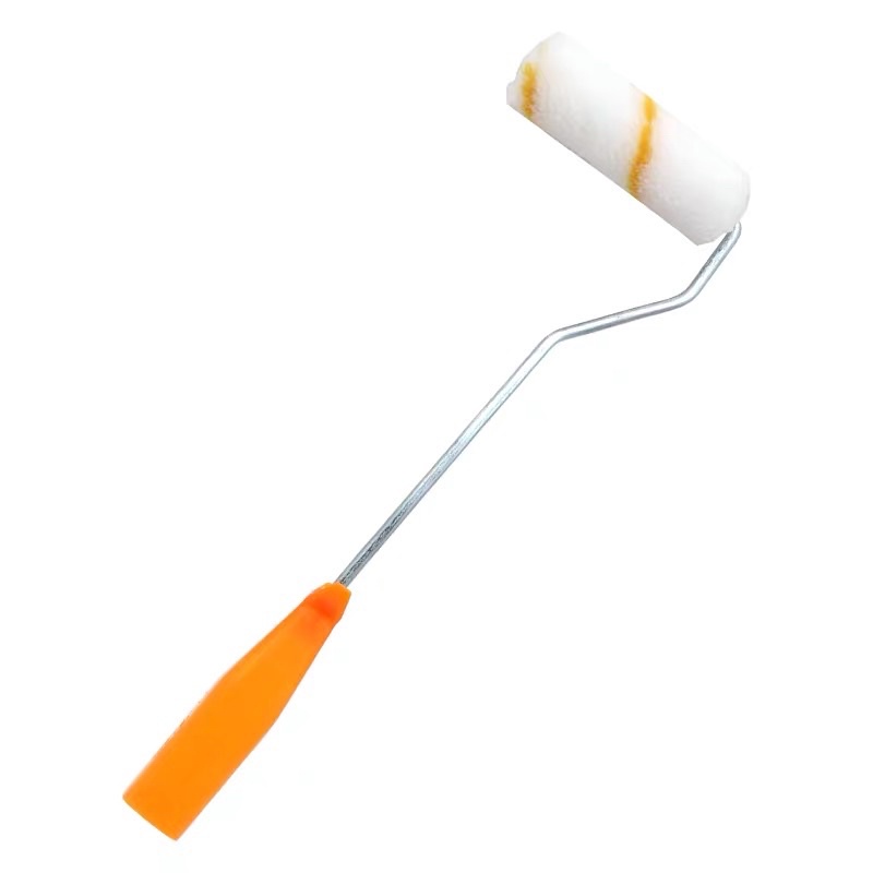 Paint roller brush 7"inches with handle Cotton type | Shopee Philippines
