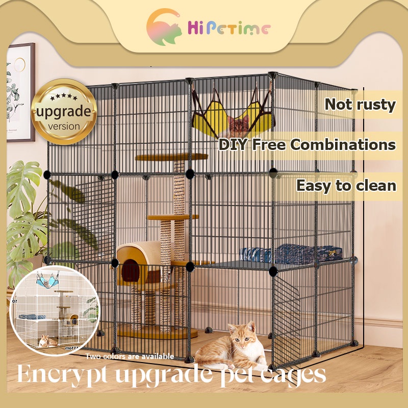 encrypted mesh DIY Pet Cage 111*109*75CM Custom Cage Design Pet Dog ...