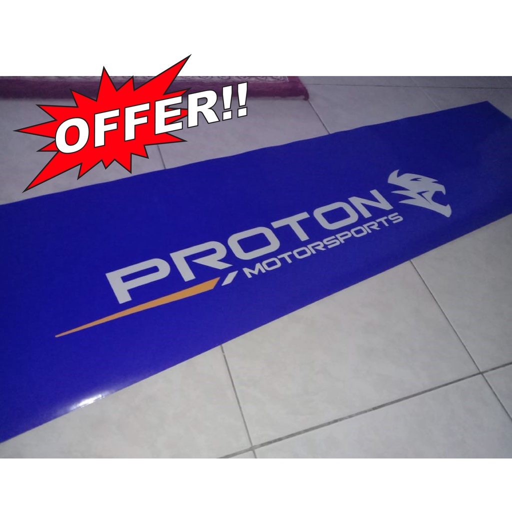 Proton Motorsport (Green Mirror Sticker) | Shopee Philippines