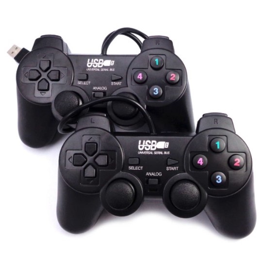 Universal USB Wired PC double shock controller Games Joystick gamepad ...