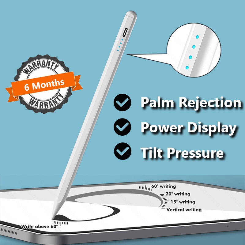 Stylus Pen for iPad Air3 Air4 Air5 9th 8th 7th Generation, Active Pen ...