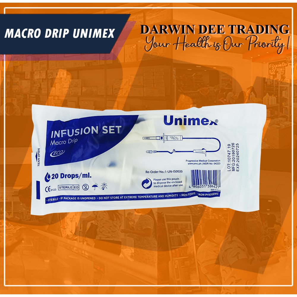 INFUSION SET (MACROSET) ADULT PER PIECE | Shopee Philippines