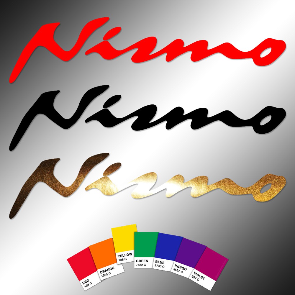 Stickers | (1) Nissan Nismo Racing | SMALL All weather Decals die-cut ...
