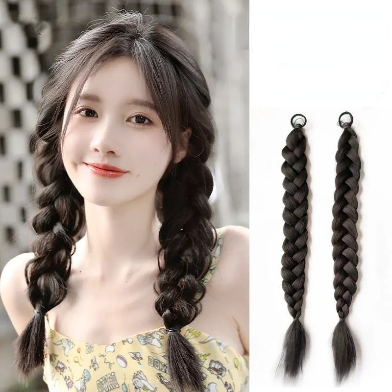 New Concubine Synthetic Ponytail Rubber Band Hair Horse Tail Extensions ...