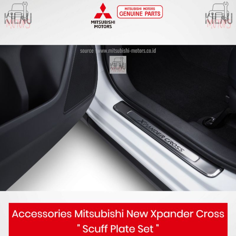 Scuff Plate Set Mitsubishi New Xpander Cross Accessories | Shopee ...