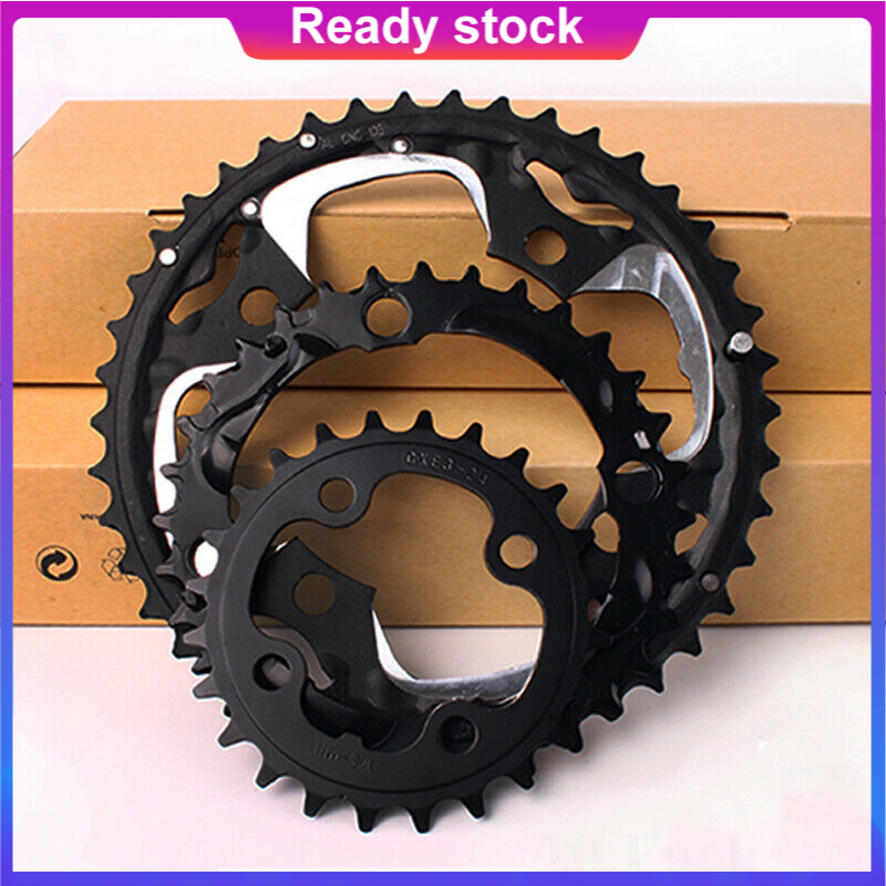 104/64BCD Bicycle Chainring 24T 26T 32T 38T 42T Double/Triple Chainwheel MTB Bike Accessories ...