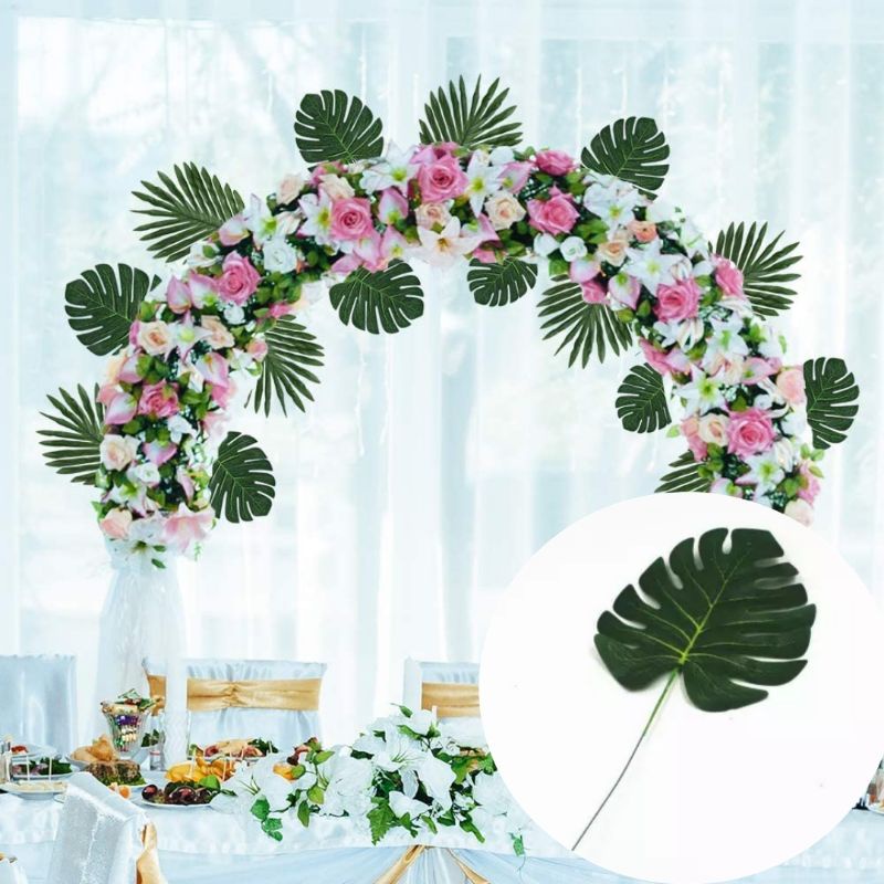 Single Gabi Leaf Artificial Plants Home Living Gardening Fake Palm ...