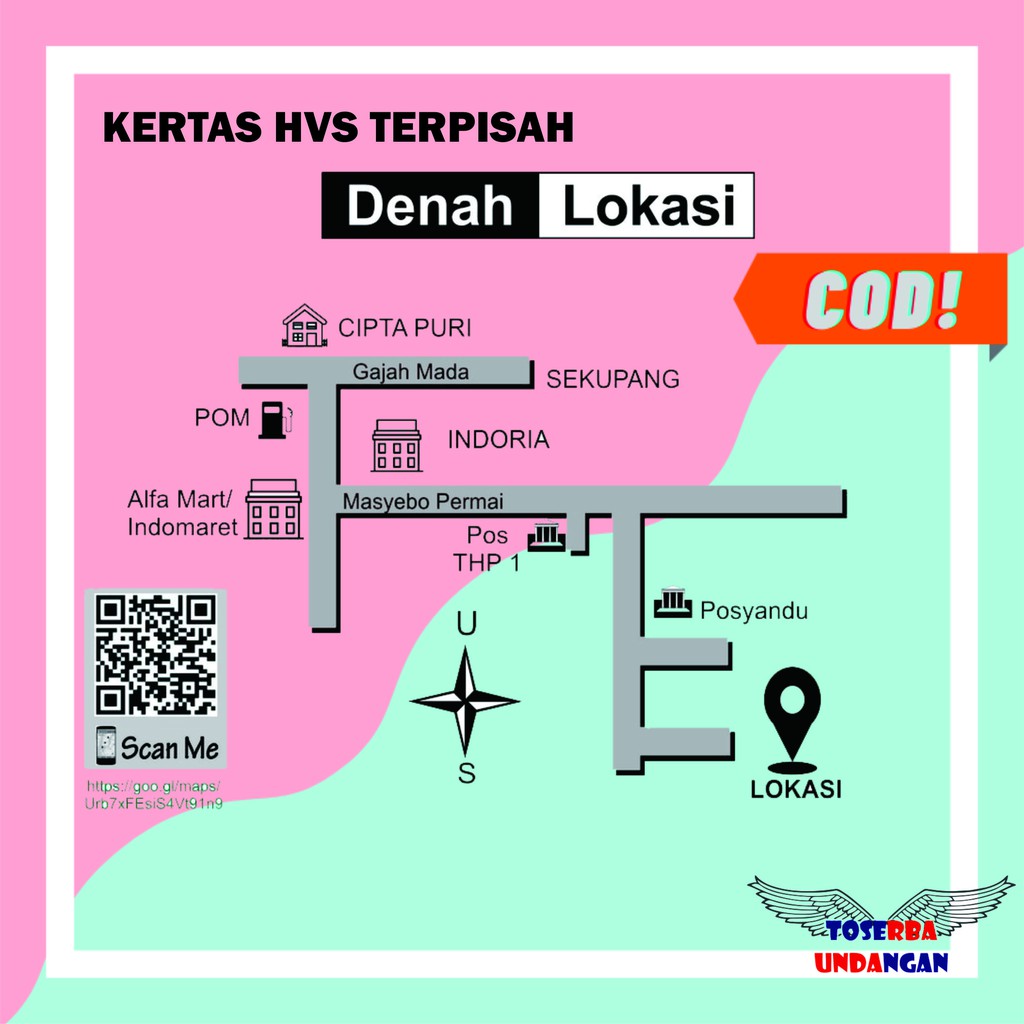 Denah Location & Photo WEDDING, Location BARCODE | Shopee Philippines