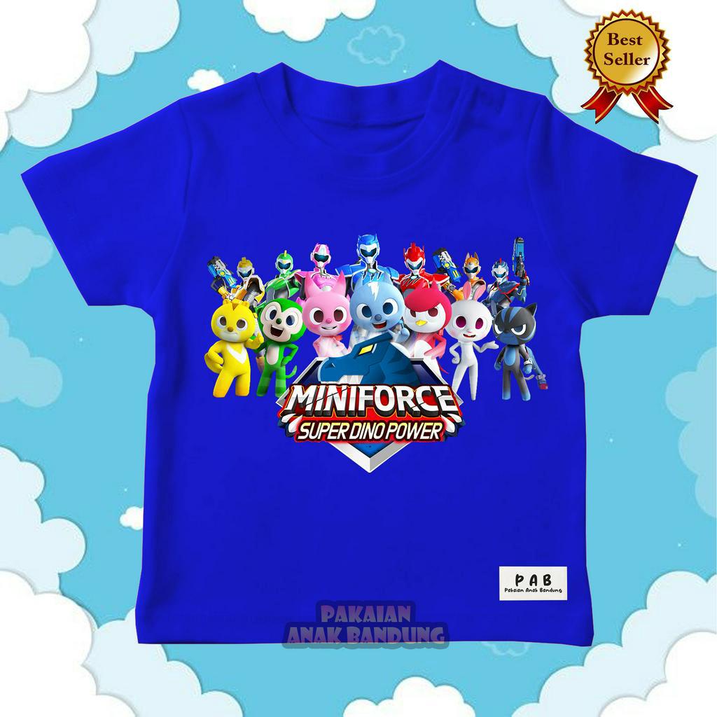Newest MINIFORCE SUPERDINO POWER CHILDREN'S T-SHIRTS, UNISEX PREMIUM ...