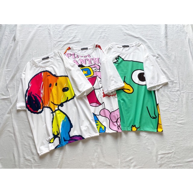 Pre-printed 3D Mezzanine - PERRY, DORAEMON Duck Mouth, Pink Panther ...