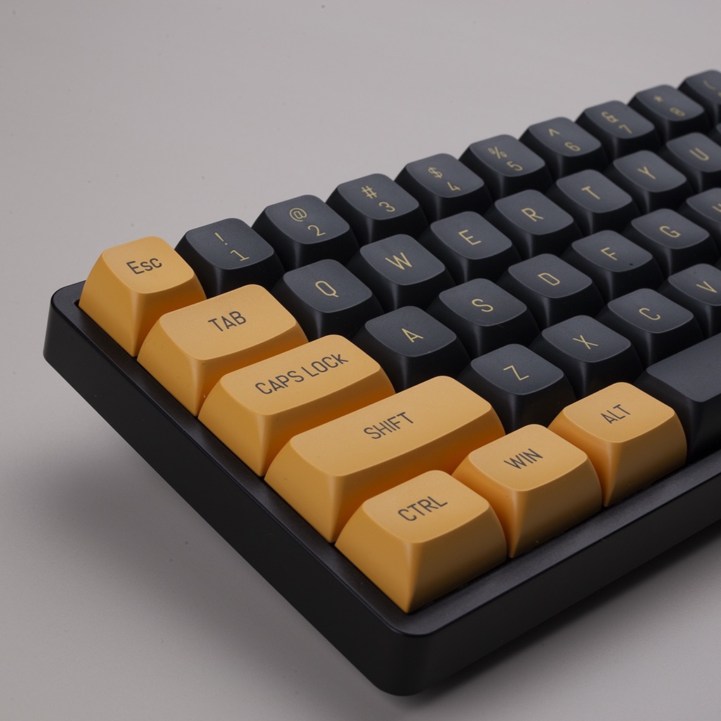 Red Samurai Darth Vader black gold two-color double shot pbt injection ...