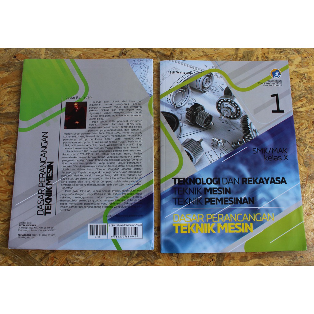 MESIN Productive MODULE Basic Mechanical Engineering Design SMK/MAK Class X (2021) | Shopee ...