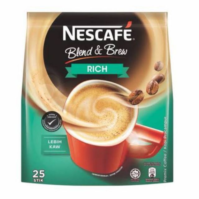 (NESCAFE GREEN PACK)Imported Nescafe Blend and Brew Rich 3in1 Instant ...