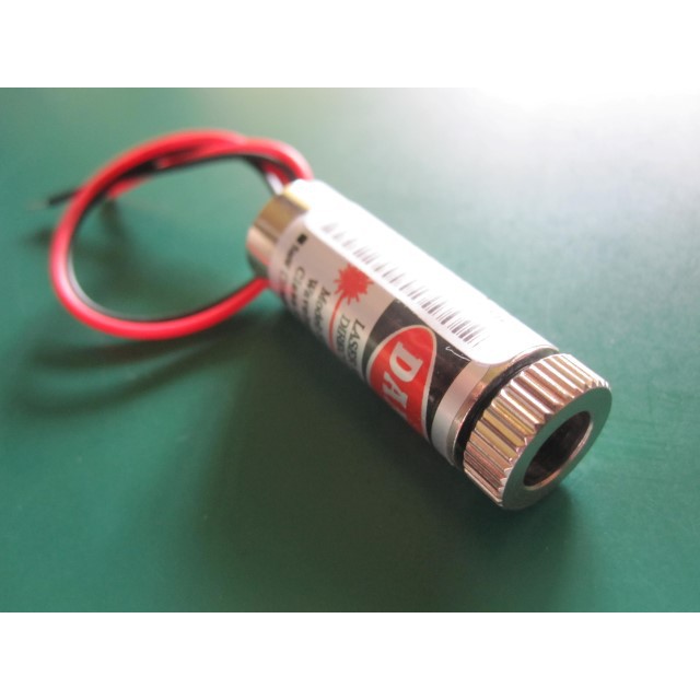 5mW Red Dot Adjustable Laser Module 650NM Focus Lens Laser | Shopee ...