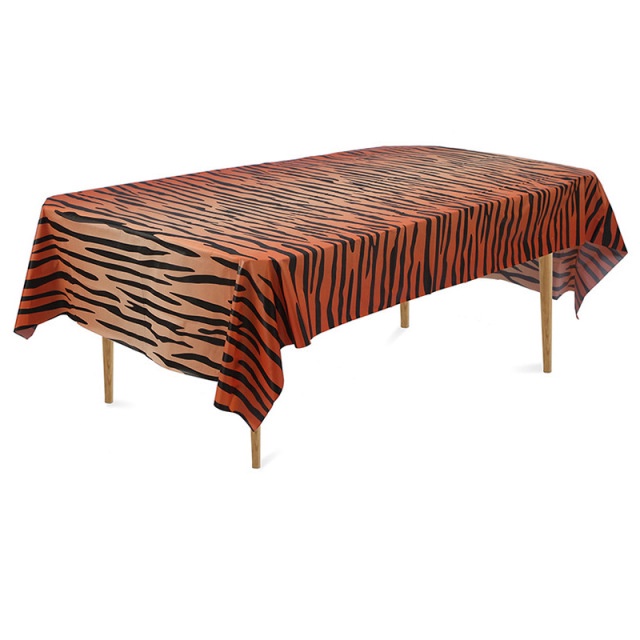 Woodland Animals Disposable Tablecloth 137x274cm Jungle Safari Animals ...