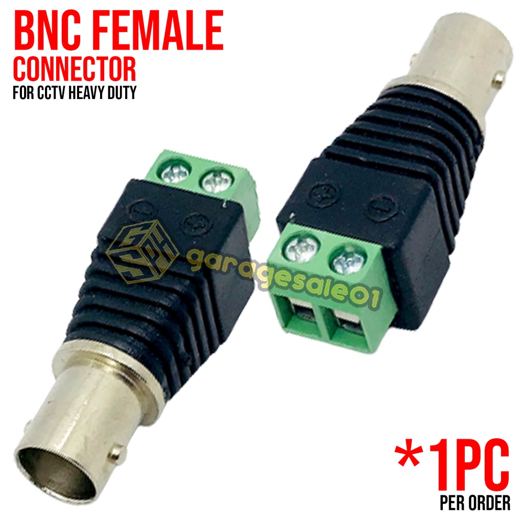 🟨BNC Female Connector to Terminal Heavy Duty🟨 | Shopee Philippines