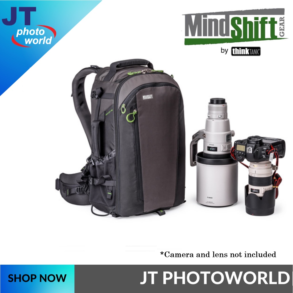 MindShift Gear FirstLight DSLR & Laptop Backpack Charcoal (20L/30L/40L) | Shopee Philippines