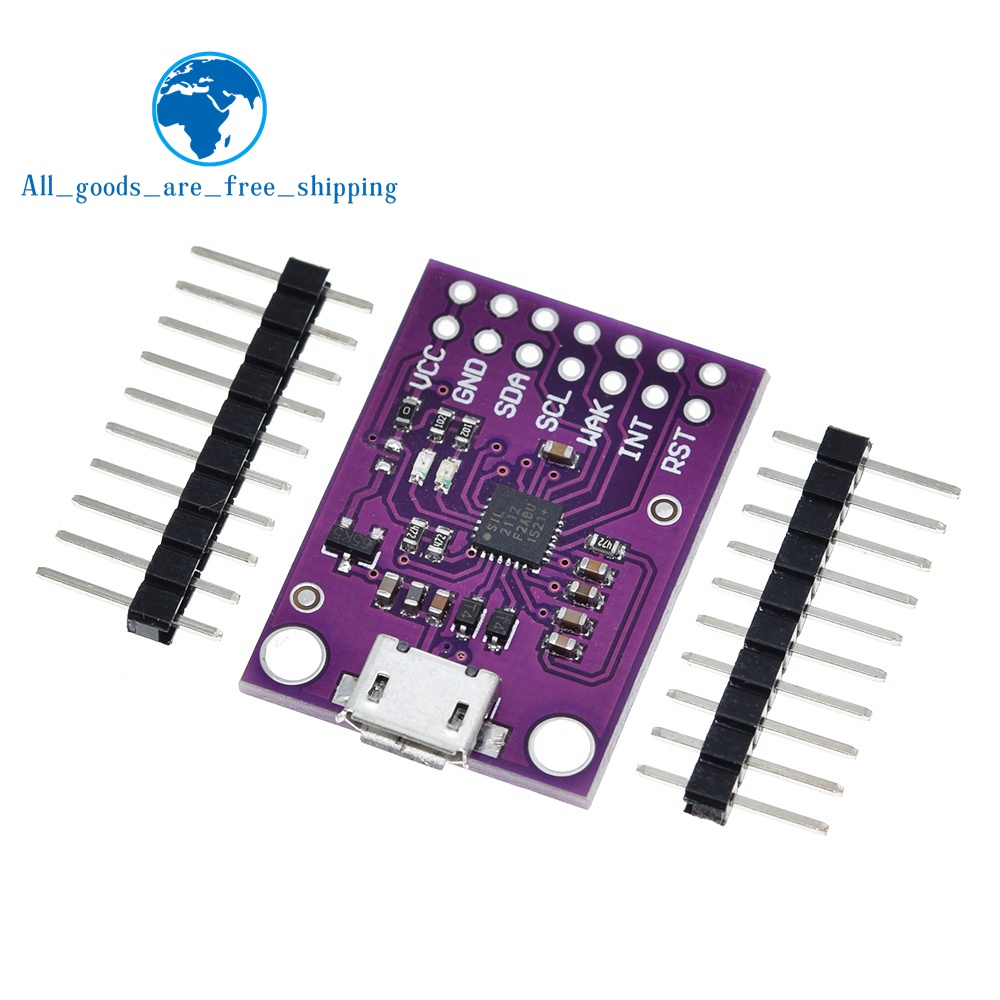 Cp2112 Debug Board Usb To Smbus I2c Communication Module 2 0 Microusb 2112 Evaluation Kit For