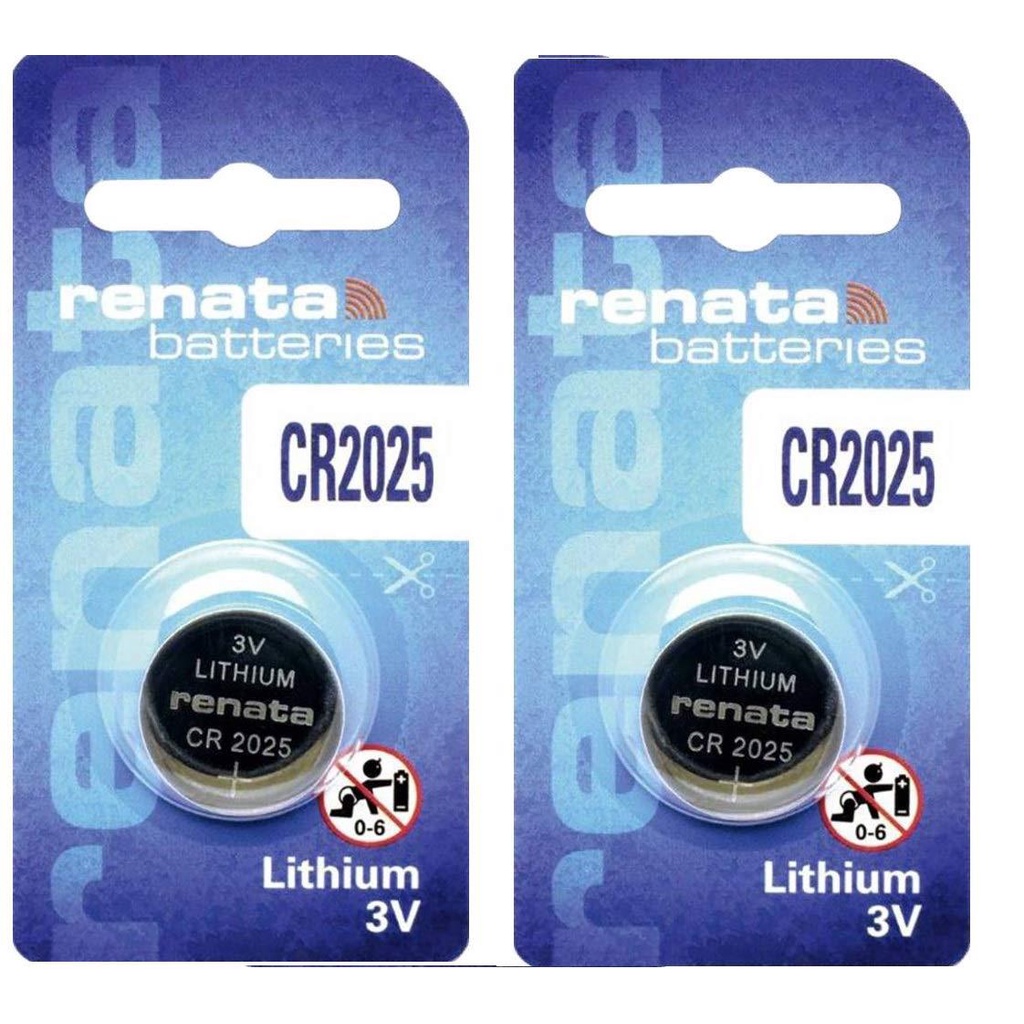 Renata CR2025 Battery(pack of 1 batterie) | Shopee Philippines