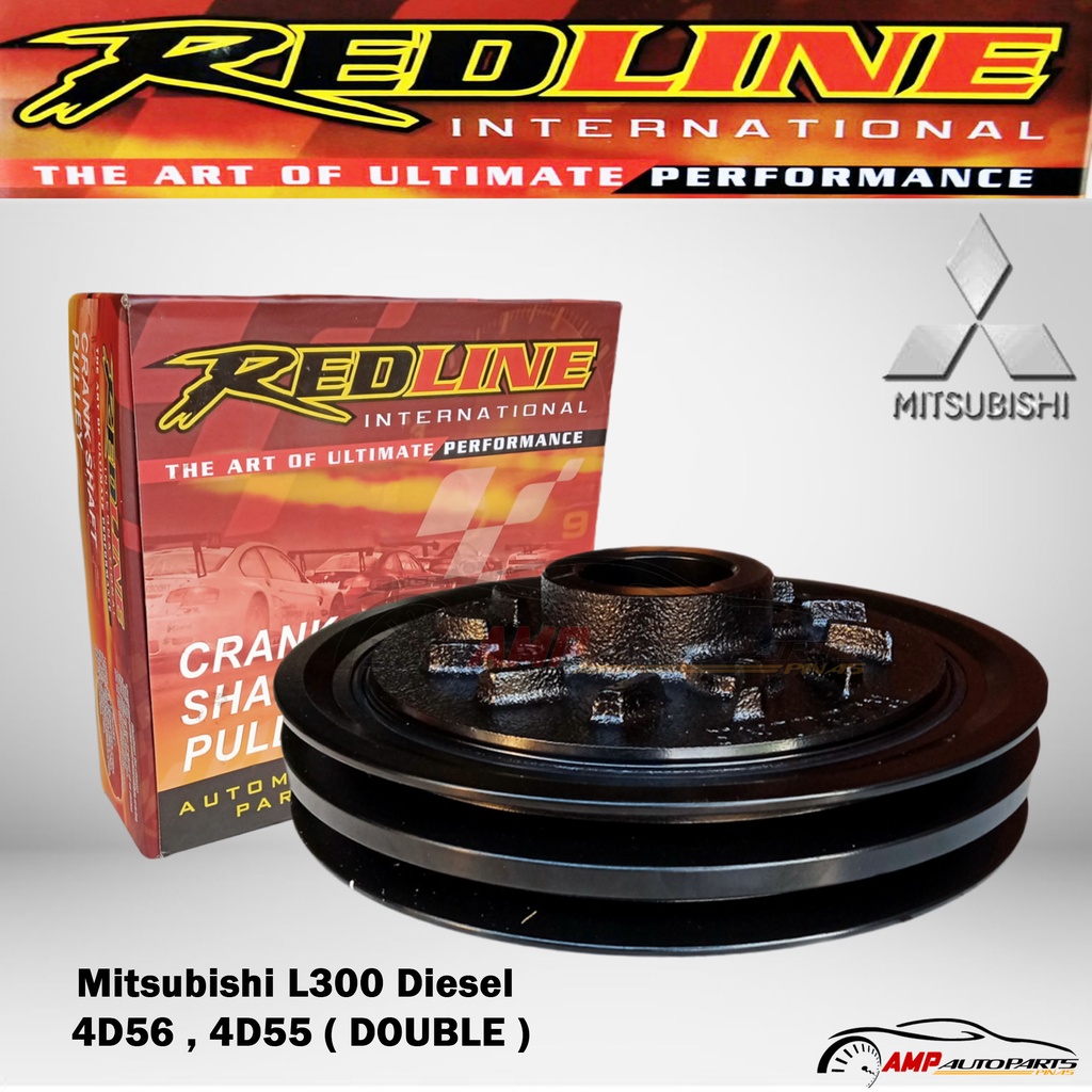 CrankShaft Pulley for Mitsubishi L300 Diesel 4D56 , 4D55 ( DOUBLE ...