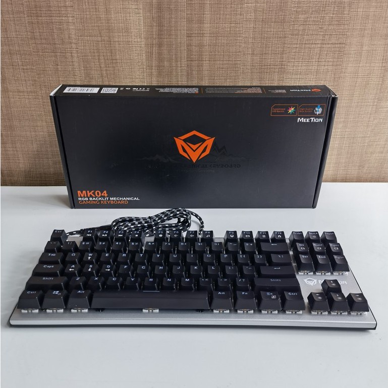 Meetion Mechanical Gaming Keyboard RGB Backlit (MT-MK04) | Shopee Philippines