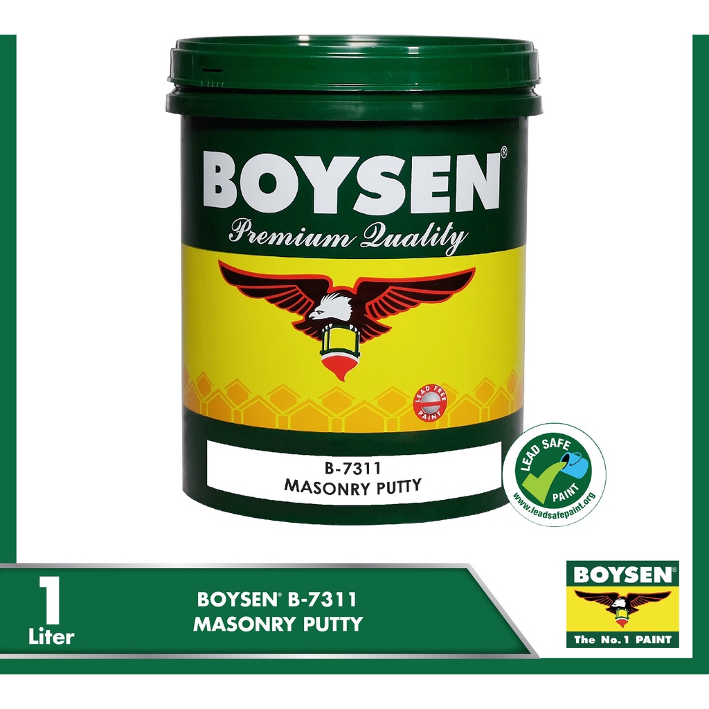 Boysen Masonry Putty 1 Liter • DCA Commercial • | Shopee Philippines
