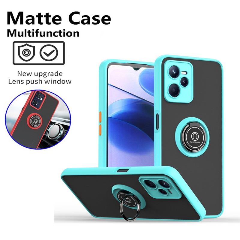 Ring Phone case For Realme Narzo 50 Pro 50A 50i Prime 4G 5G Real me ...