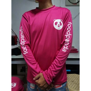 Foodpanda longsleeve drifit / food panda uniform longsleeves | Shopee ...