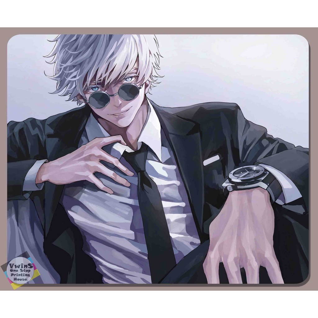 Jujutsu Kaisen Design Mouse pad Part 1 of 2 Satoru Gojo, Masamichi Yaga ...